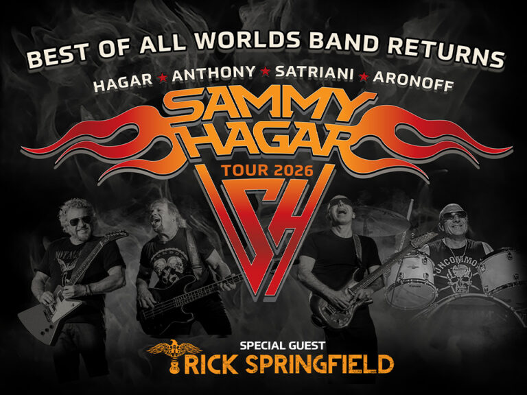 Sammy Hagar Tour 2026 - Soaring Eagle
